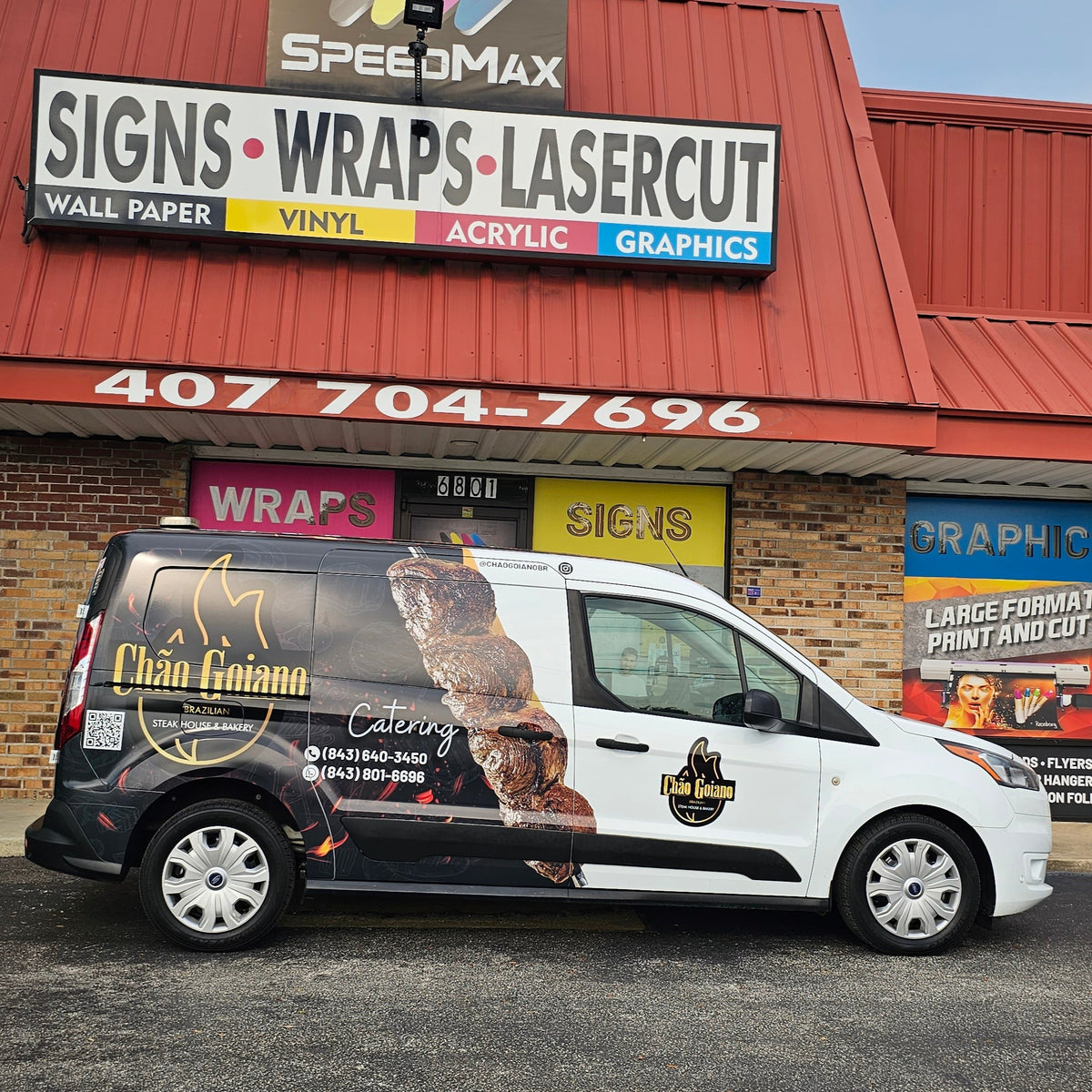 Full Wrap for Mini Van – SpeedMax Signs