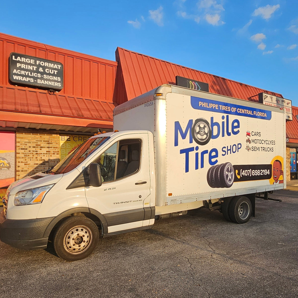 Half Wrap for Box Truck – SpeedMax Signs