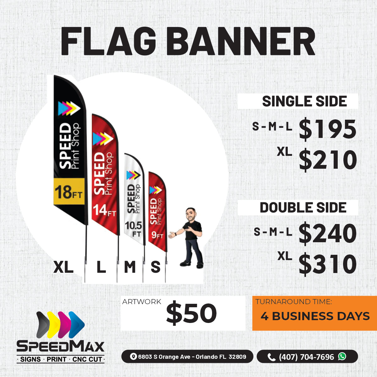 Feather | Flag Banner – SpeedMax Signs